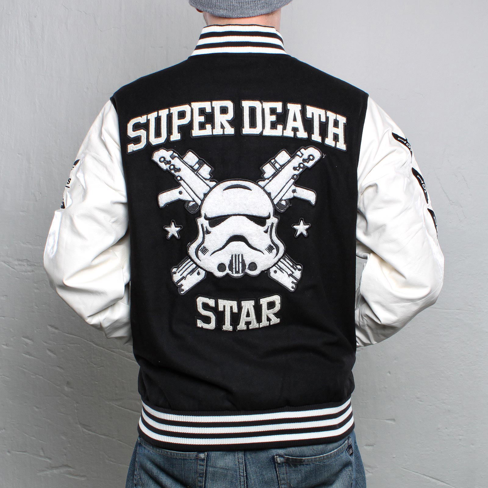 ORIGINAL ADIDAS X STAR WARS DS VARSITY JACKET FALL SUPER DEATH ...