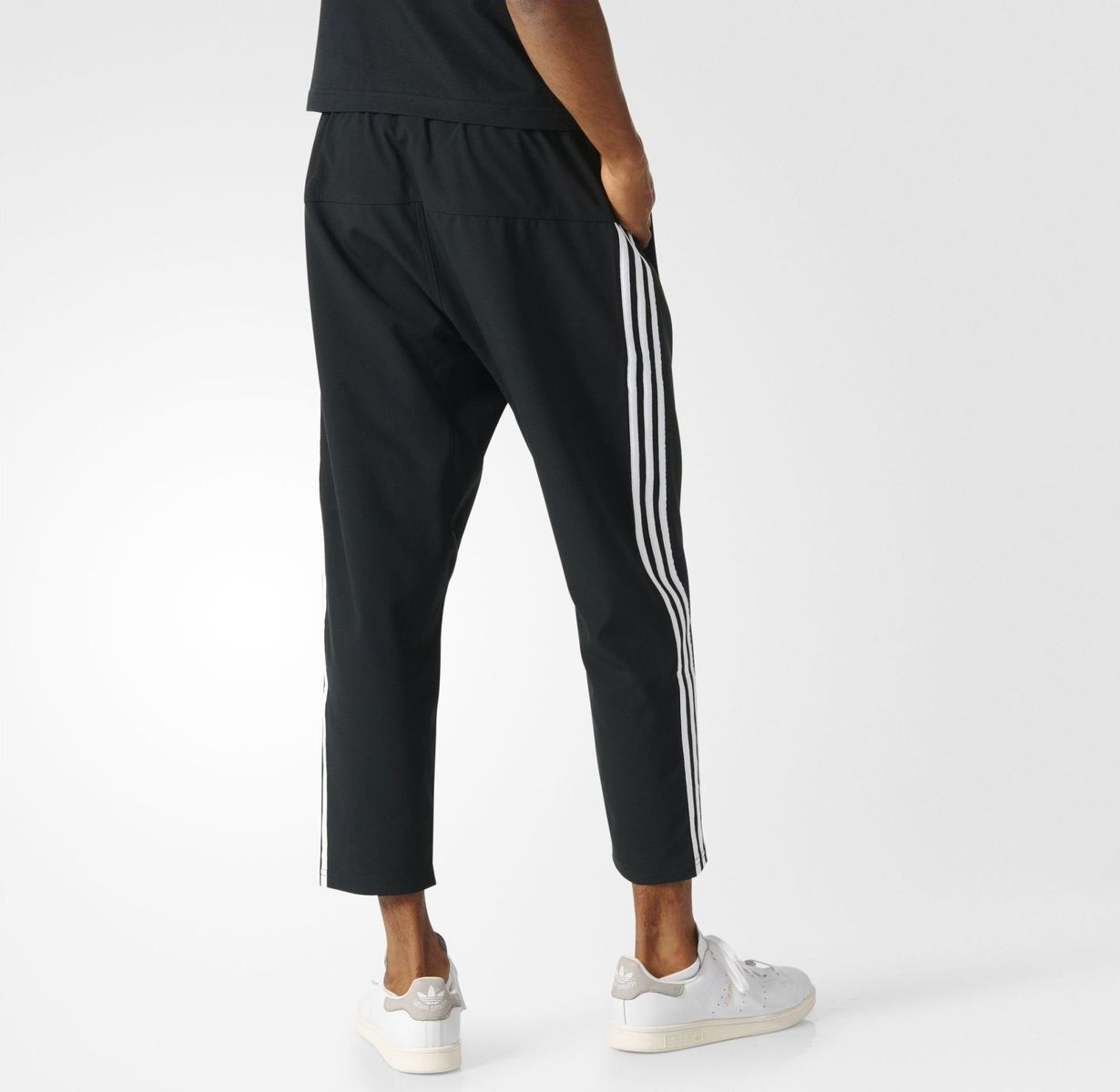 Adidas Seven-Eighth Pants BK0017 Joggers In Black 7/8 Sport Pants ...