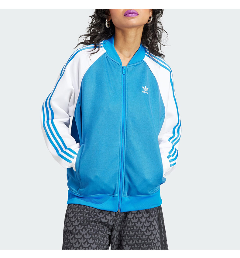 Adidas Adicolor Womens Classics Oversized SST Track Top IK0422 II0718 ...