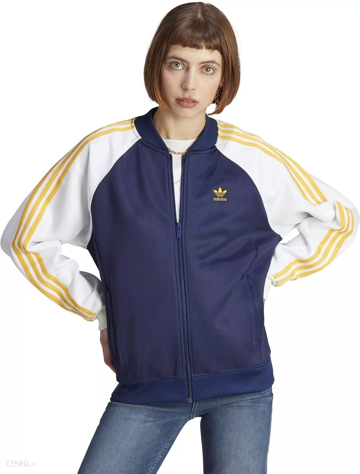 Adidas Adicolor Womens Classics Oversized SST Track Top IK0422 II0718 ...